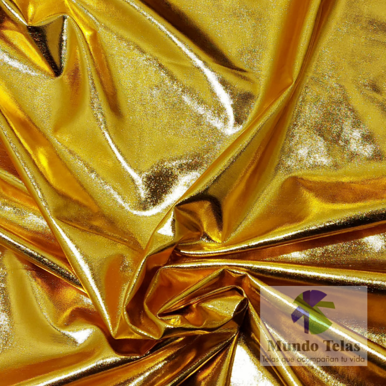 LAMINADO STRECH DORADO COD:878 - Mundo Telas